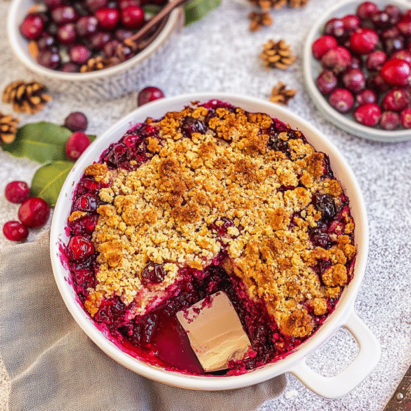 Irresistible Cranberry Dump Cake Recipe for Cozy Nights - MyFavoriteMeal
